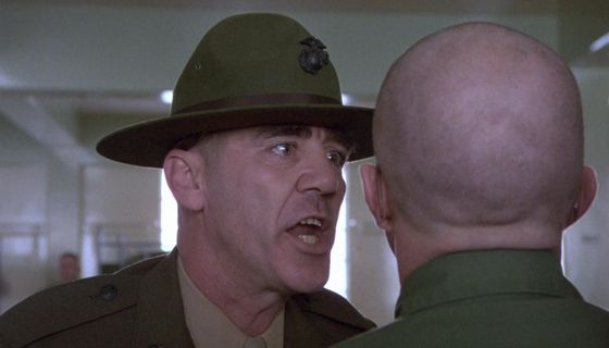 Full Metal Jacket Sergeant Yelling